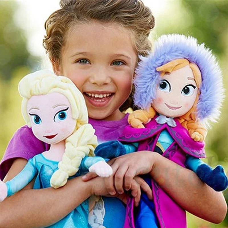 Frozen-2-Elsa-Plush-Doll-Princess-Anna-Elsa-Doll-Toys-Elza-Stuffed ...