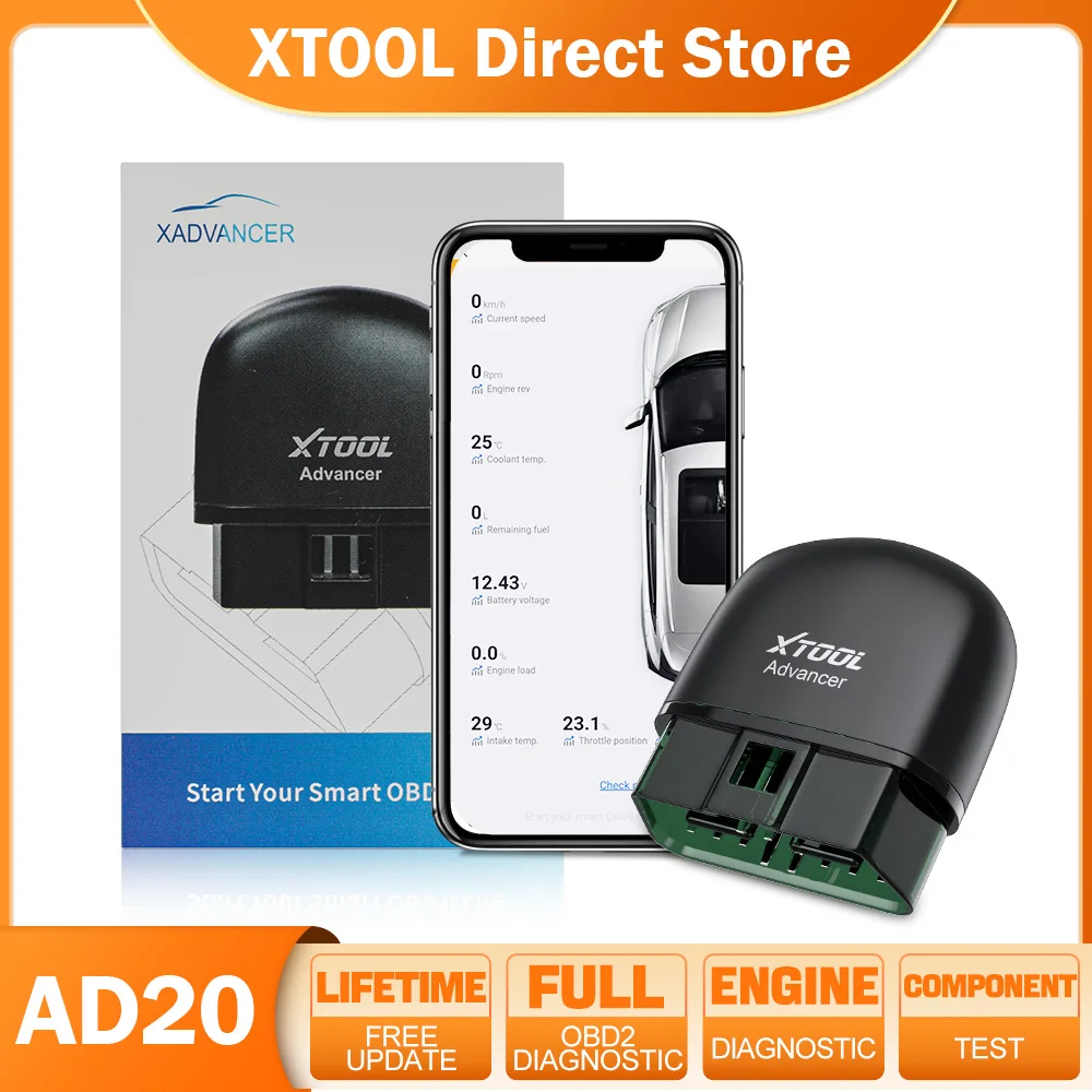 XTOOL-AD20-OBD2-Scanner-Live-Data-Car-Diagnostic-Tools-Fault-Code ...