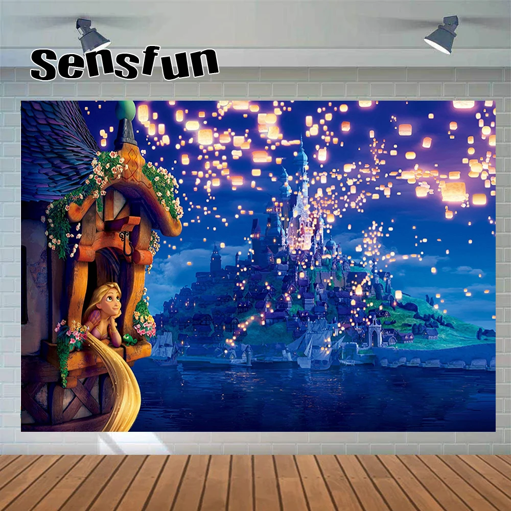 Disney Tangled Lanterns Wallpaper