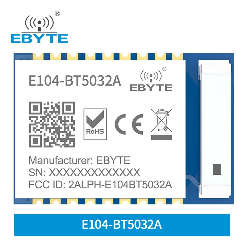 블루투스 무선 RF 모듈, 무선 트랜시버 수신기, 비콘 Ibeacon EBYTE 세라믹 안테나, nRF52832, BLE5.0 ...