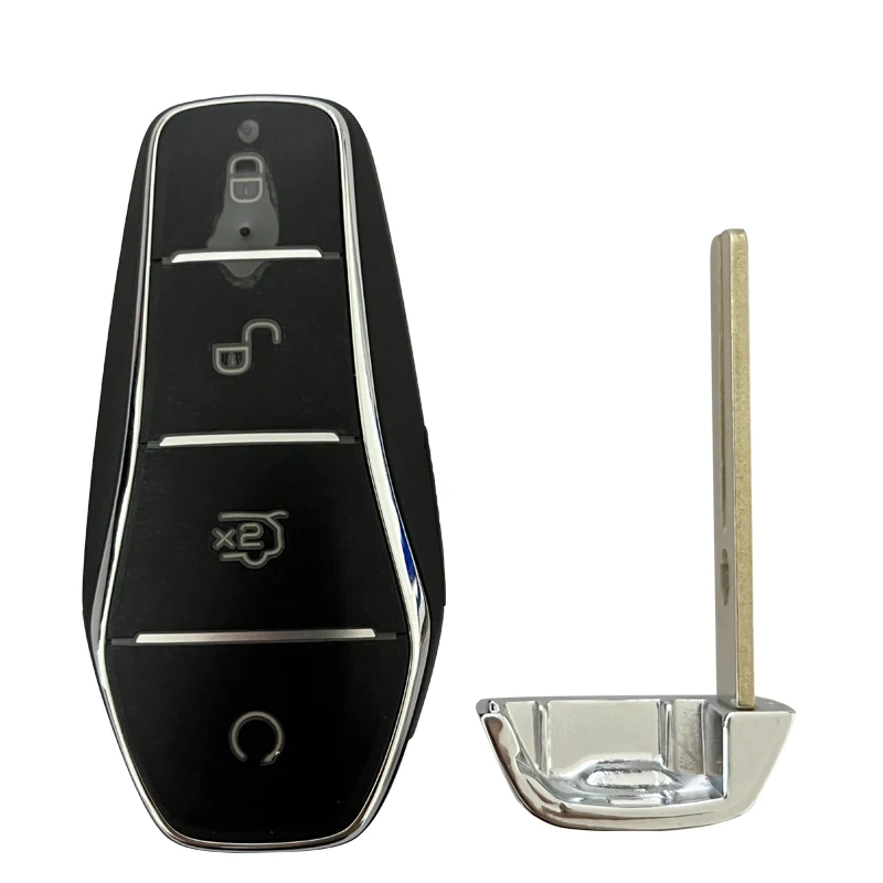 Original 4 Buttons 434MHZ For BYD QIN E2/E3 S1 Car Keyless Samrt Remote ...