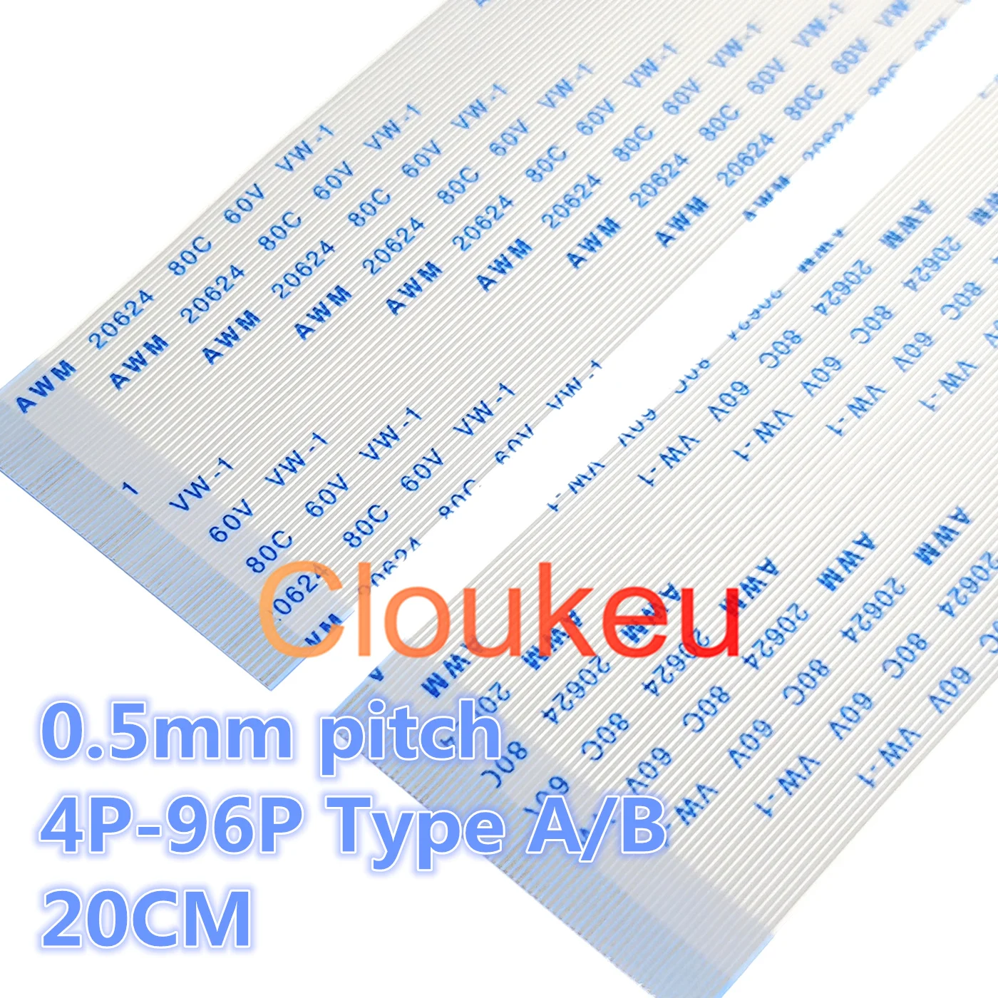 FFC FPC flexible flat cable 0.5mm 20CM ...