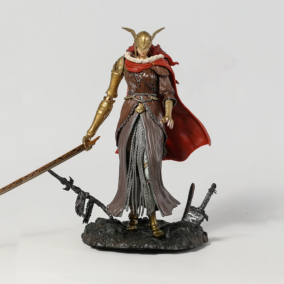 Hot Game Elden Ring Valkyrie Action Figure Resin Boss Malenia Blade of ...
