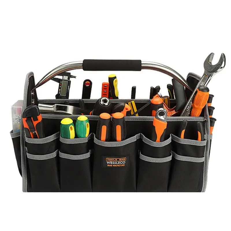 Open-Top-Tool-Bags-Tool-Bags-For-Electricians-Tool-Caddy-Tool-Pockets ...