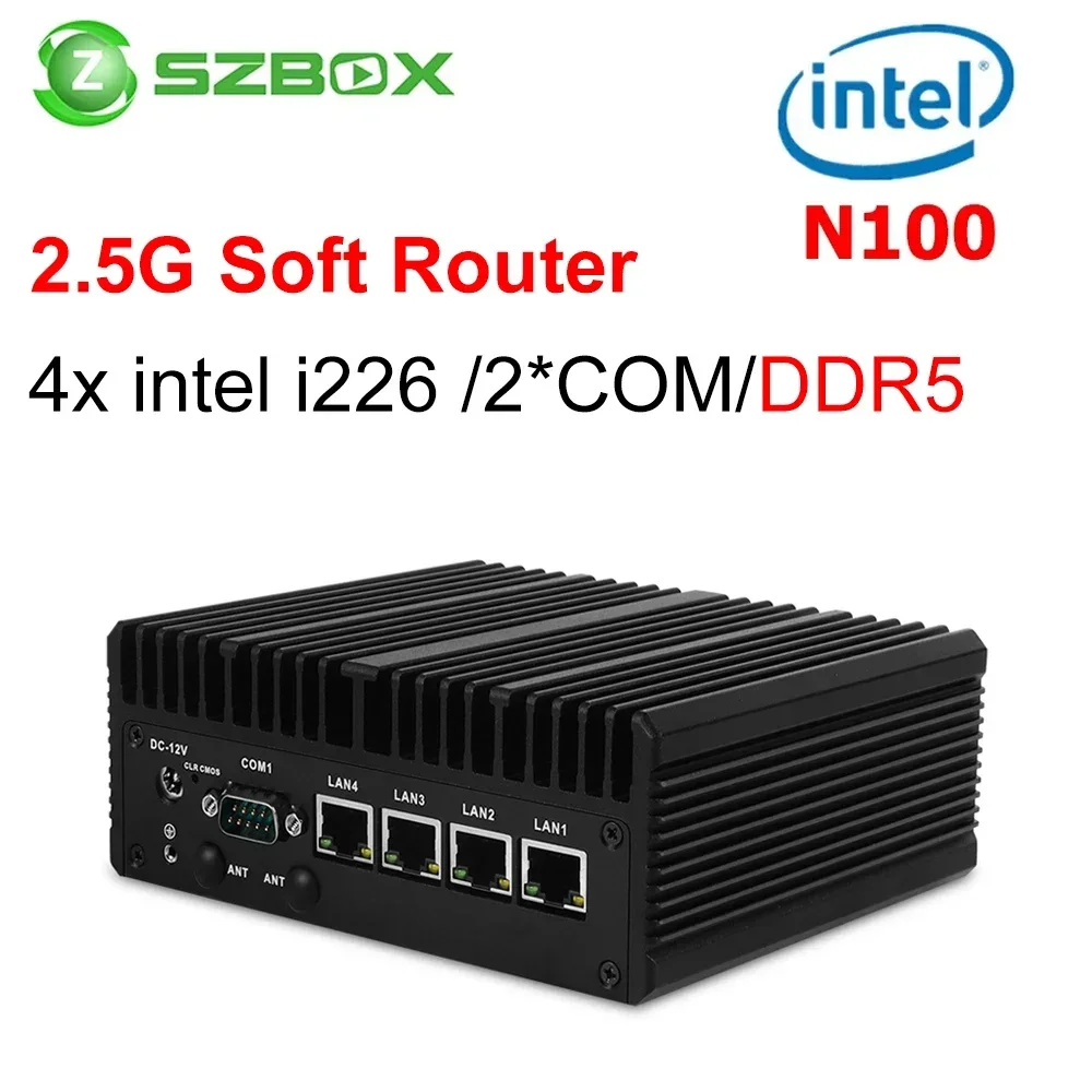 SZBOX-W100-Firewall-Mini-PC-12th-Gen-Intel-N100-2-5G-Soft-Router-4x ...