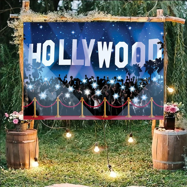 Hollywood Backdrop Ideas