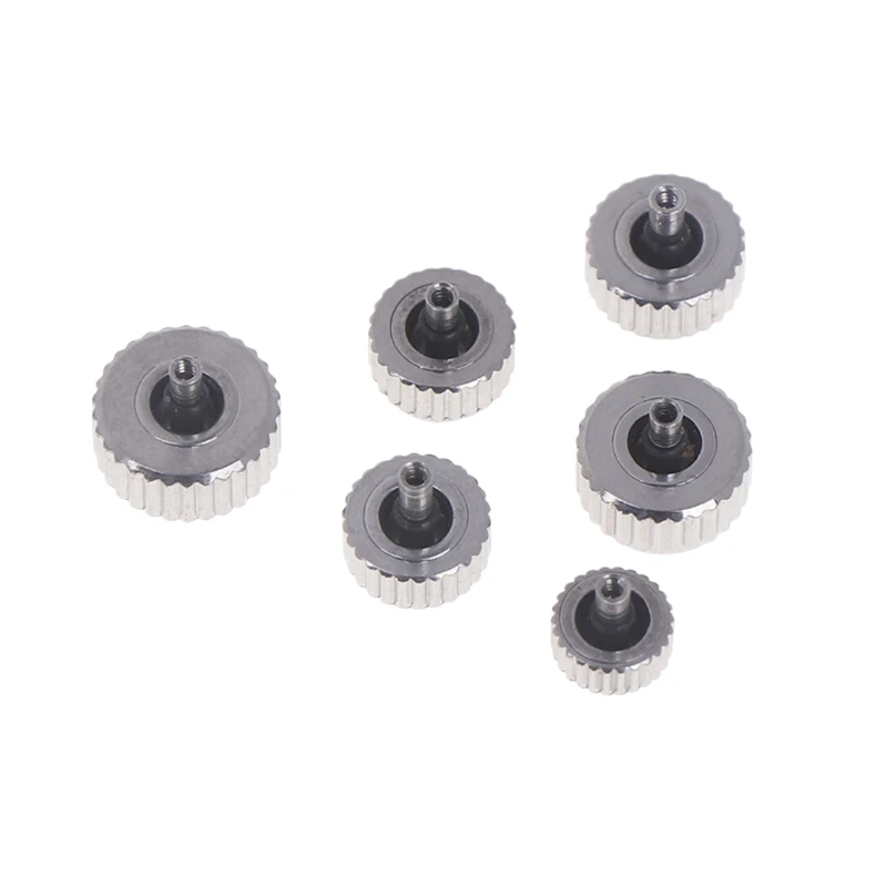 2PCS Watch Crown 4.5mm To 7mm Head Diameter For Watch Crowns Repair ...