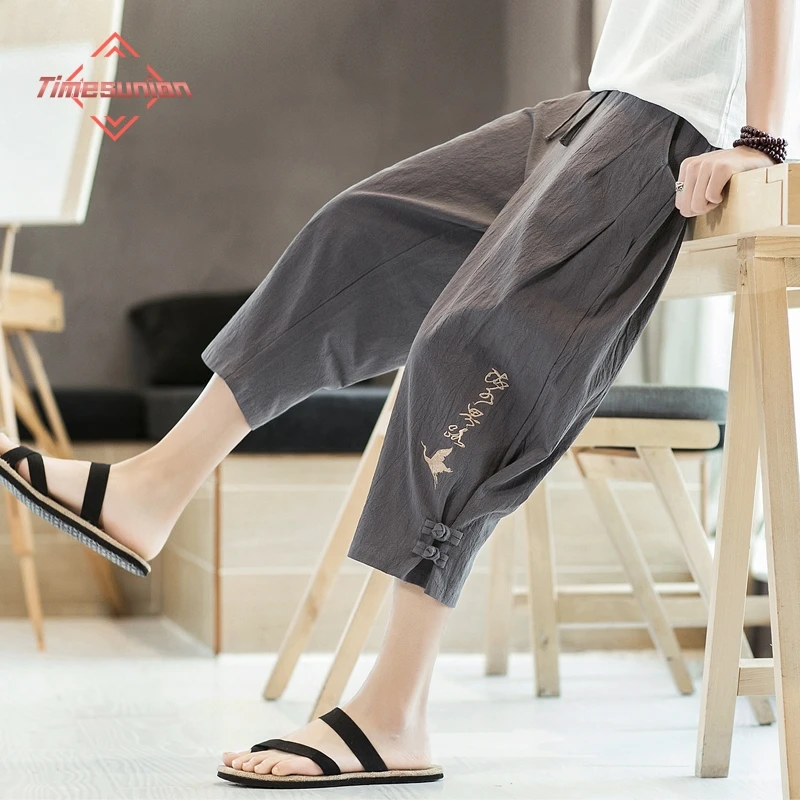 Chinese-Style-Loose-Casual-Pants-for-Men-Spring-Summer-Cotton-Linen ...