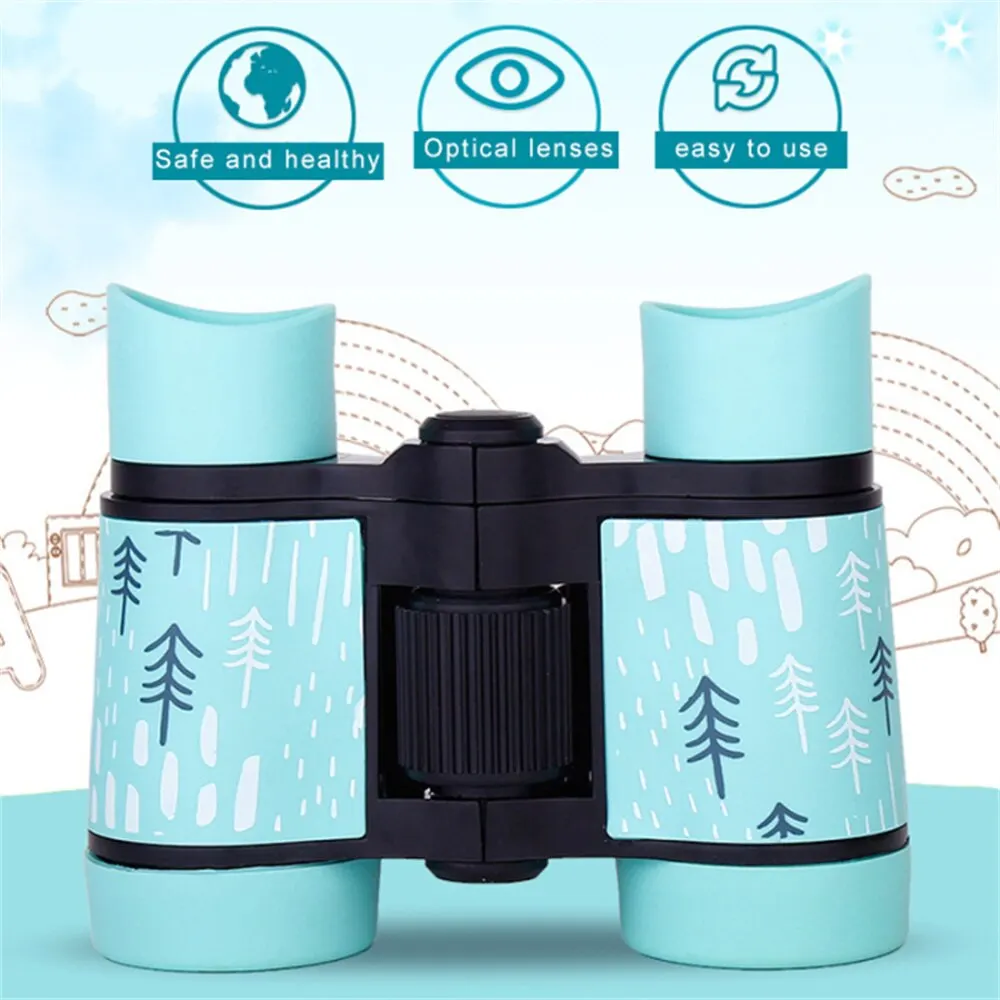 4X30mm Kids Binocular Telescopes Children Educational Folding Telescope ...
