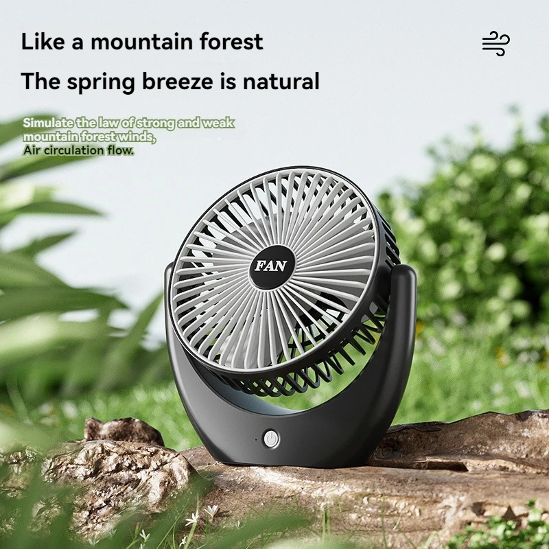 USB-charging-silent-blowing-fan-desktop-high-wind-portable-electric-fan ...