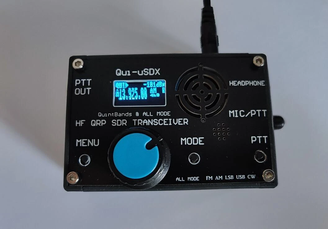 CLASSICAL BANDs:80m/40m/20m/15m/10m (tr)uSDX usdx Transceiver 5 band ...