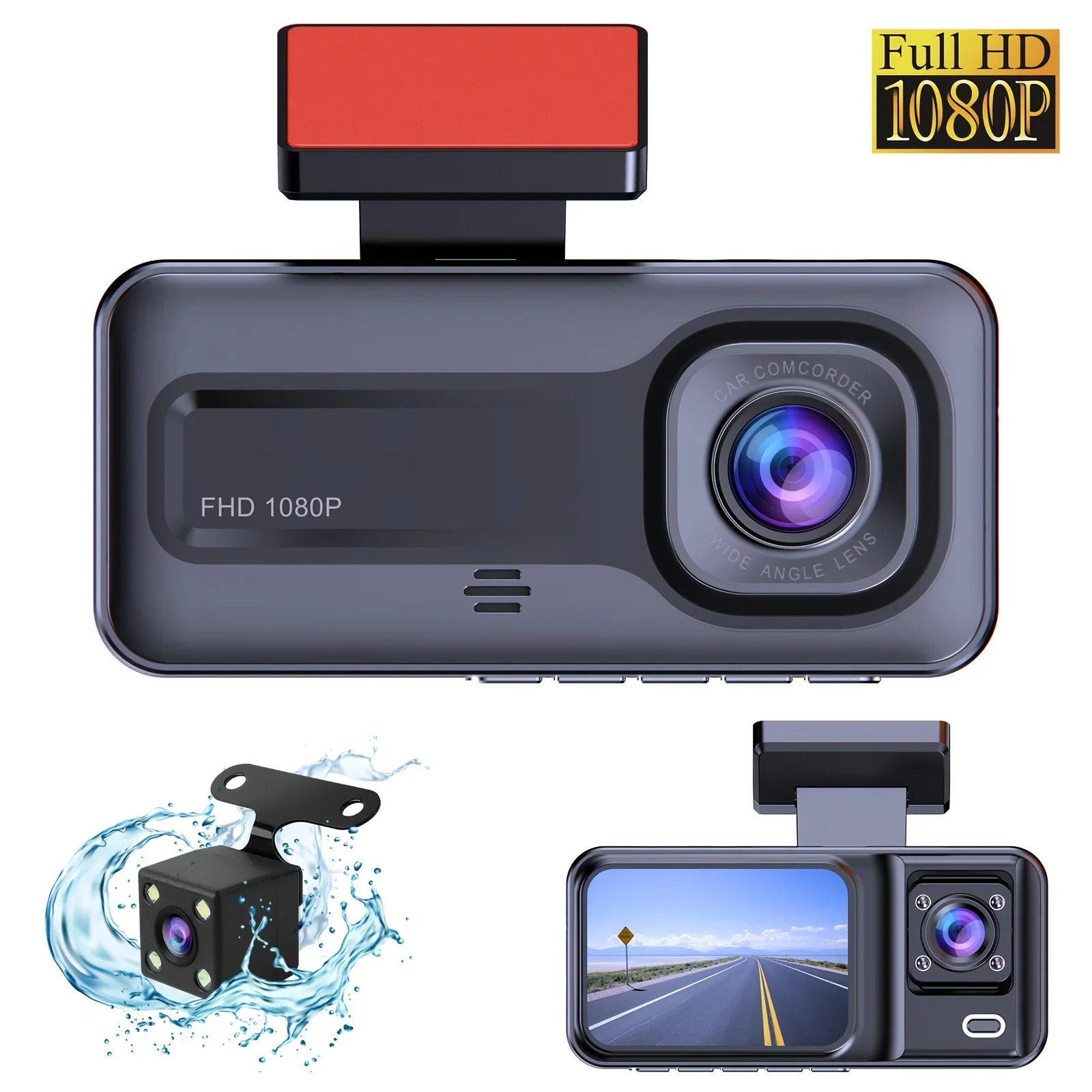 Dash-Cam-Front-And-Rear-and-Inside-1080P-Full-HD-3-Way-Dash-Cam-3 ...