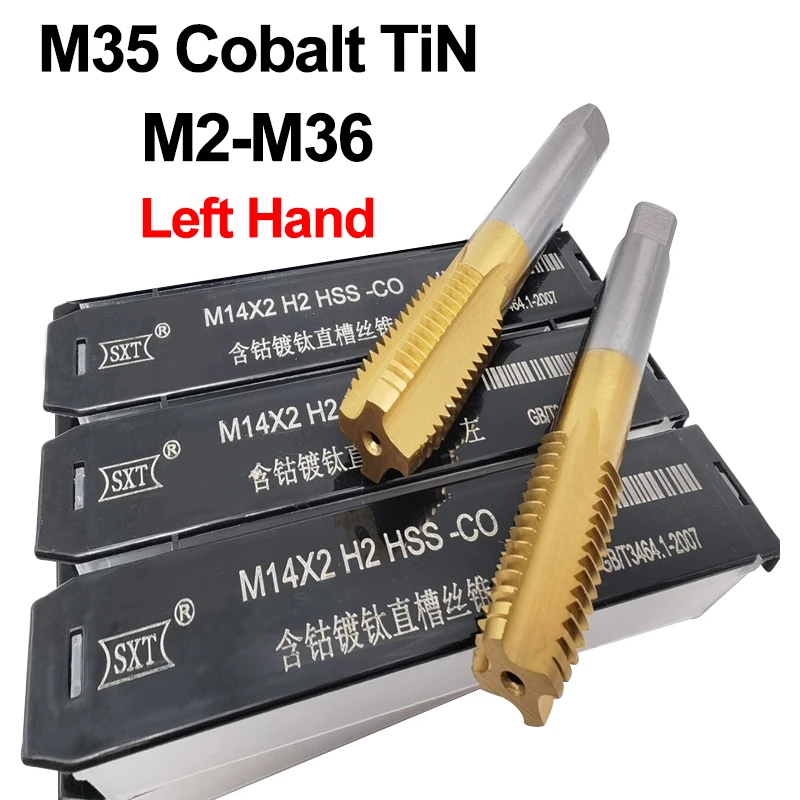 Cobalt-Left-Hand-Screw-Thread-Tap-Drill-Bit-M35-HSS-CO-TiN-Straight ...