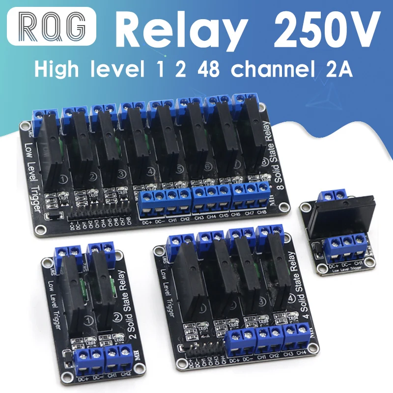 5V-Relay-1-2-4-8-Channel-SSR-High-Low-Level-Solid-State-Relay-Module ...