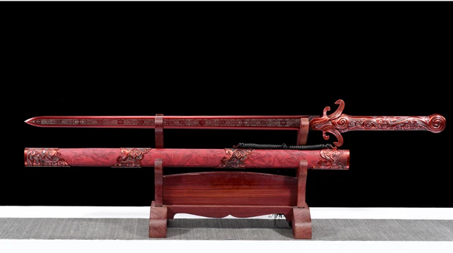 Red Bladed Sword