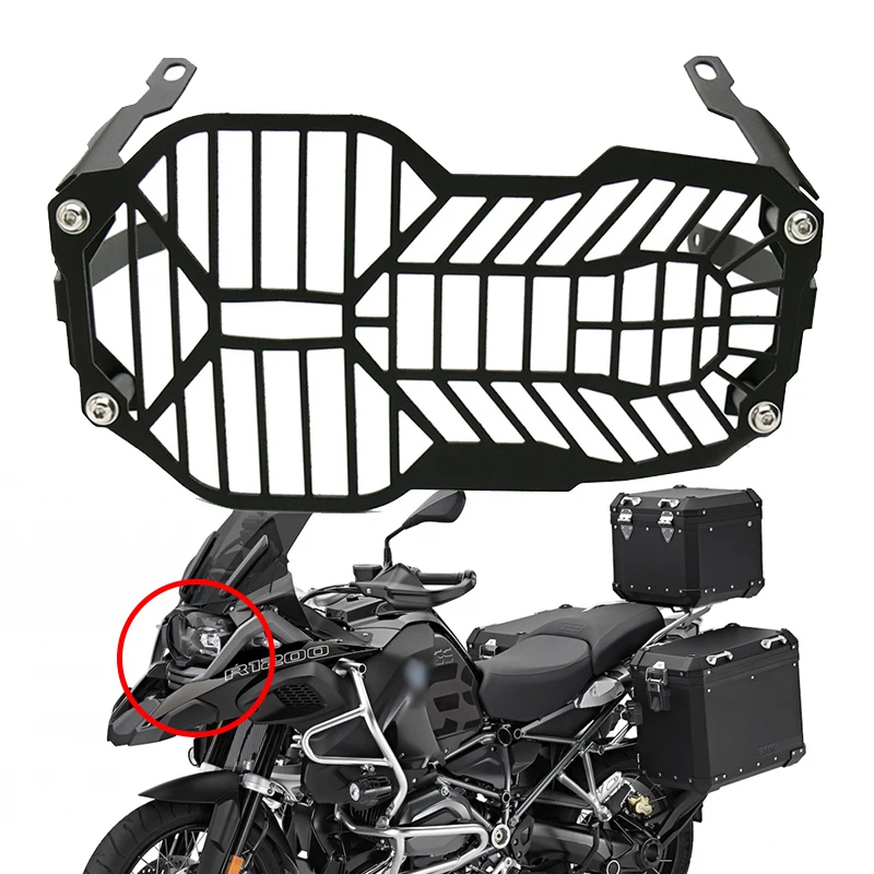 Motorcycle-Headlight-Protection-Net-Cover-Headlight-Refitting-Parts-Fit ...