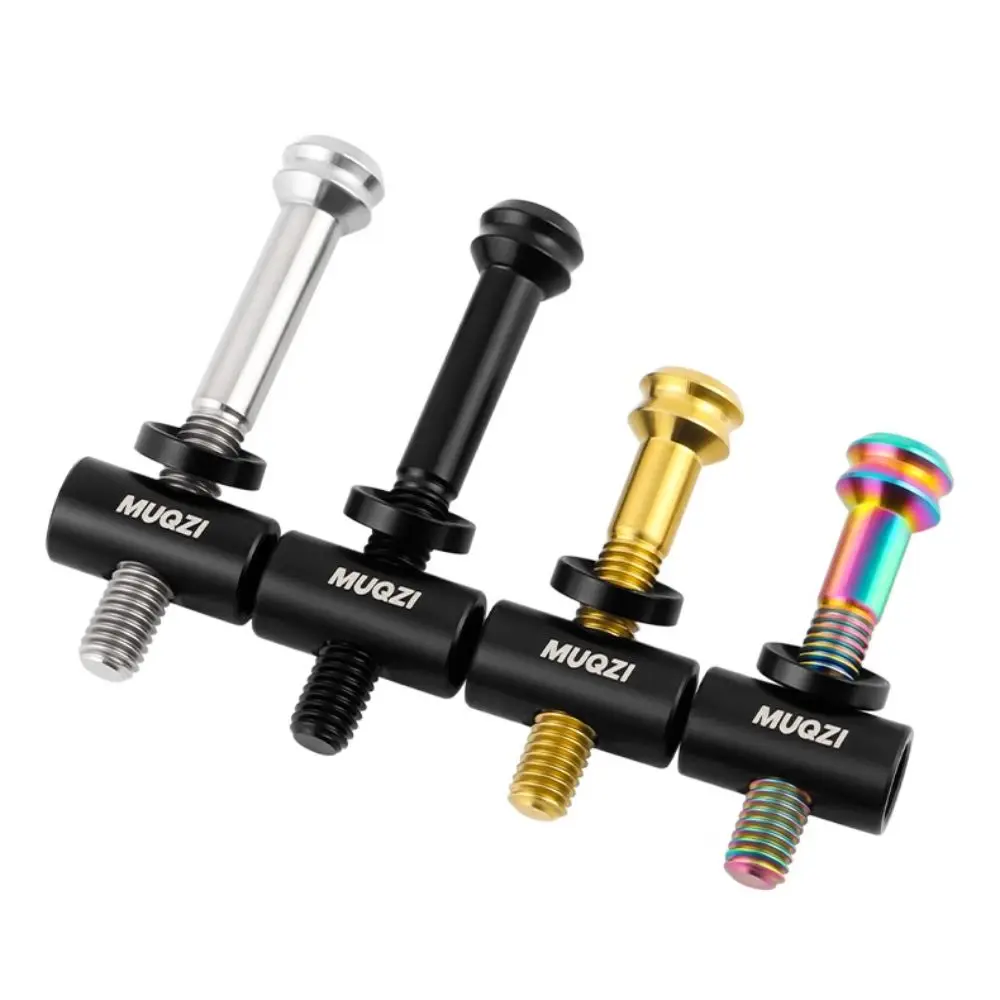 2Pcs TC4 Titanium Alloy Bike Seat Post Bolts M5*30/40MM with Washers ...
