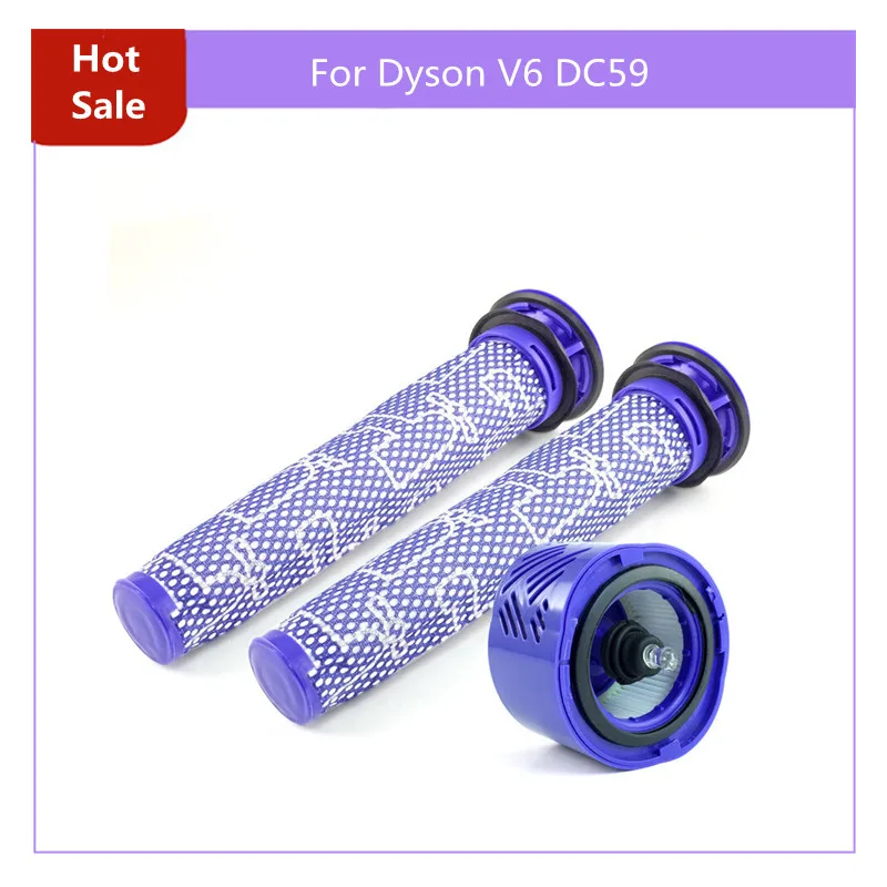 Pre-Post-Motor-HEPA-Filter-for-Dyson-V6-DC59-Vacuum-Cleaner-Parts-Fit ...