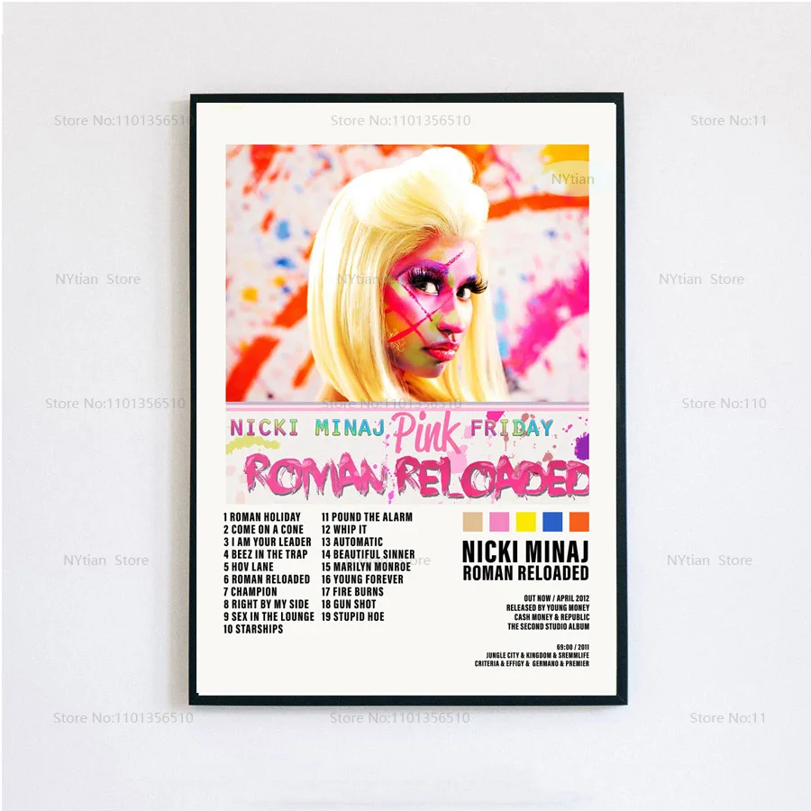 Nicki Minaj Roman Reloaded Album Cover Deluxe