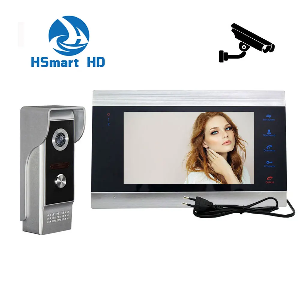 7-inch-Monitor-Home-Video-Intercom-Video-Door-Phone-for-Apartment-IR ...