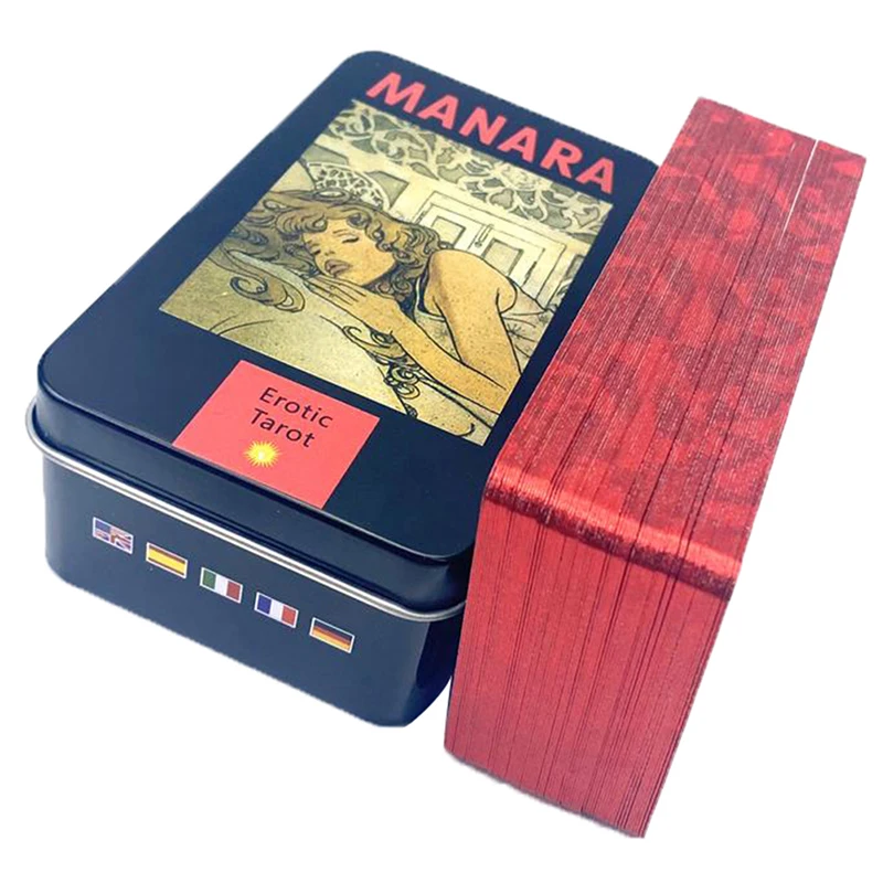 Iron Box Manara Oracle Card Tarot Prophecy Divination Deck Family Party ...