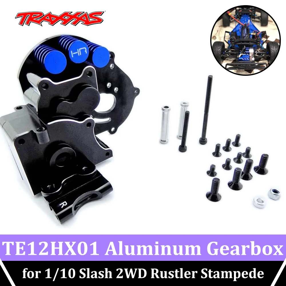 RC TE12HX01 Aluminium Gearbox Kit Upgrade Parts for 1/10 Slash 2WD ...