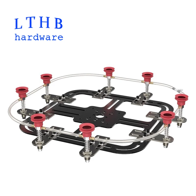 Pneumatic Gripper Fixing Plate Vacuum Suction Cup Set Aluminium Base ...
