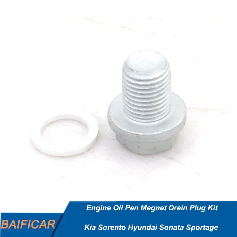 Baificar-Brand-New-Genuine-Engine-Oil-Pan-Magnet-Drain-Plug-Kit-21513 ...