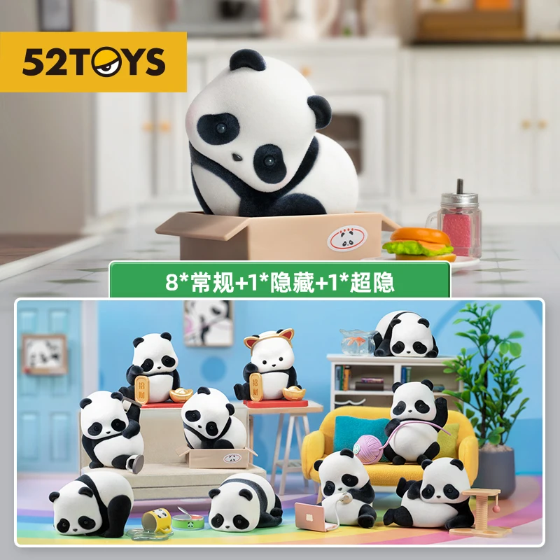 52toys Blind Box Panda As A Cat, 1pc Blind Box Random Cute Popular ...
