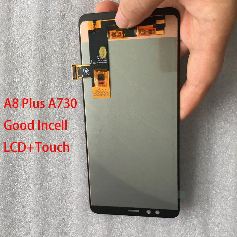 A730 Display For Samsung Galaxy A8 Plus 2018 LCD Display Touch Screen ...