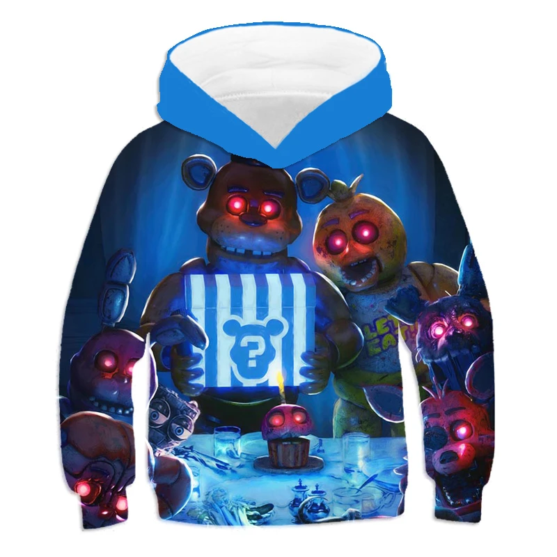FNAF Security Breach Hoodie Five Nights At Freddy's Sweatshirt 2022 ...