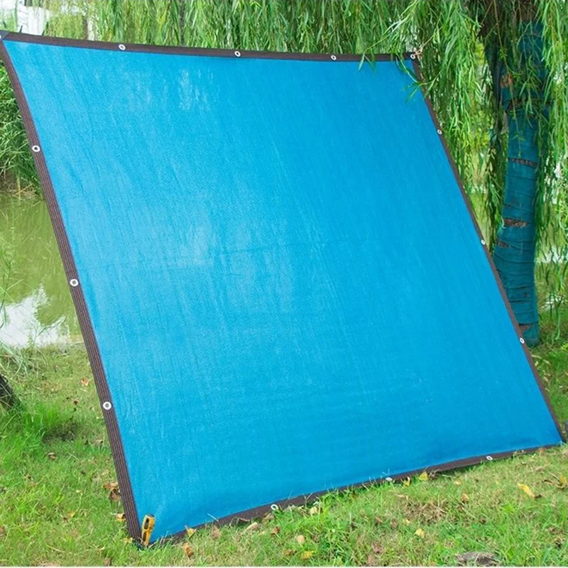 Anti UV HDPE Blue Sun Shading Net Outdoor Sunshade Net Garden Shelter ...