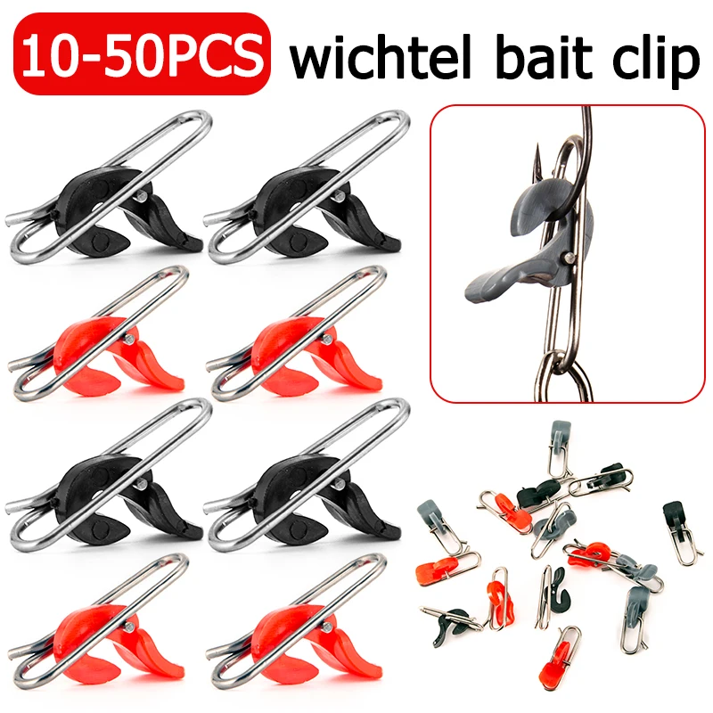 Stainless Steel Fishing Lure Clip | Stainless Steel Fishing Hook - 10 ...