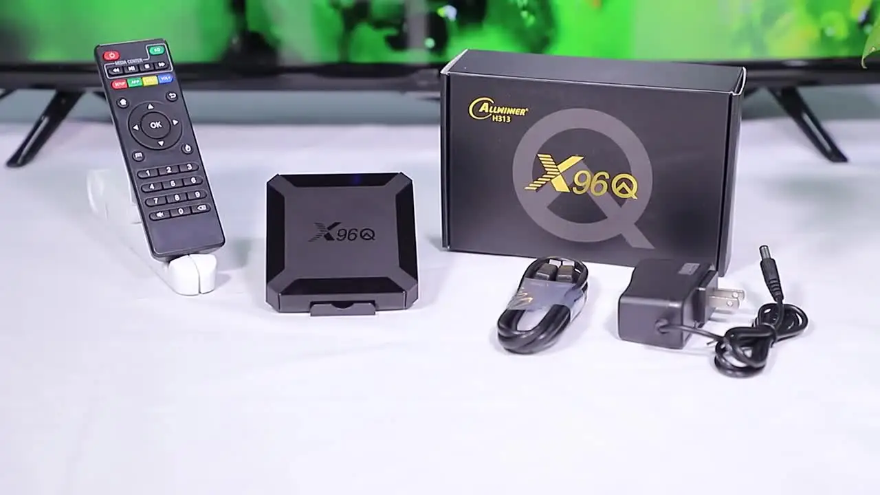 X96Q Android 10 Allwinner H313 Quad Core Smart TV BOX 2GB 16GB 1GB 8GB ...