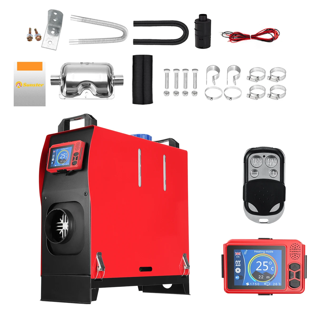 Calentador-de-aire-di-sel-port-til-Sunster-de-8KW-y-12V-calentador ...