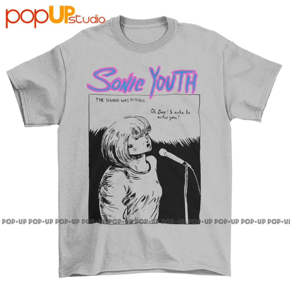 Camiseta de Sonic Youth con el lema "LAS CHICAS INVENTARON EL PUNK ROCK ...