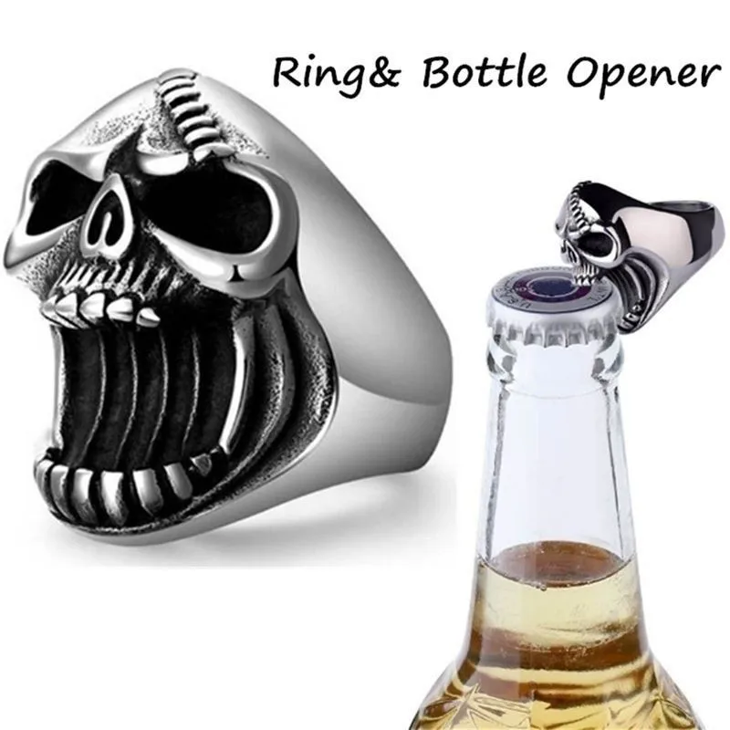 Portable-Mini-Ring-Beer-Bottle-Opener-Stainless-Steel-Finger-Ring ...