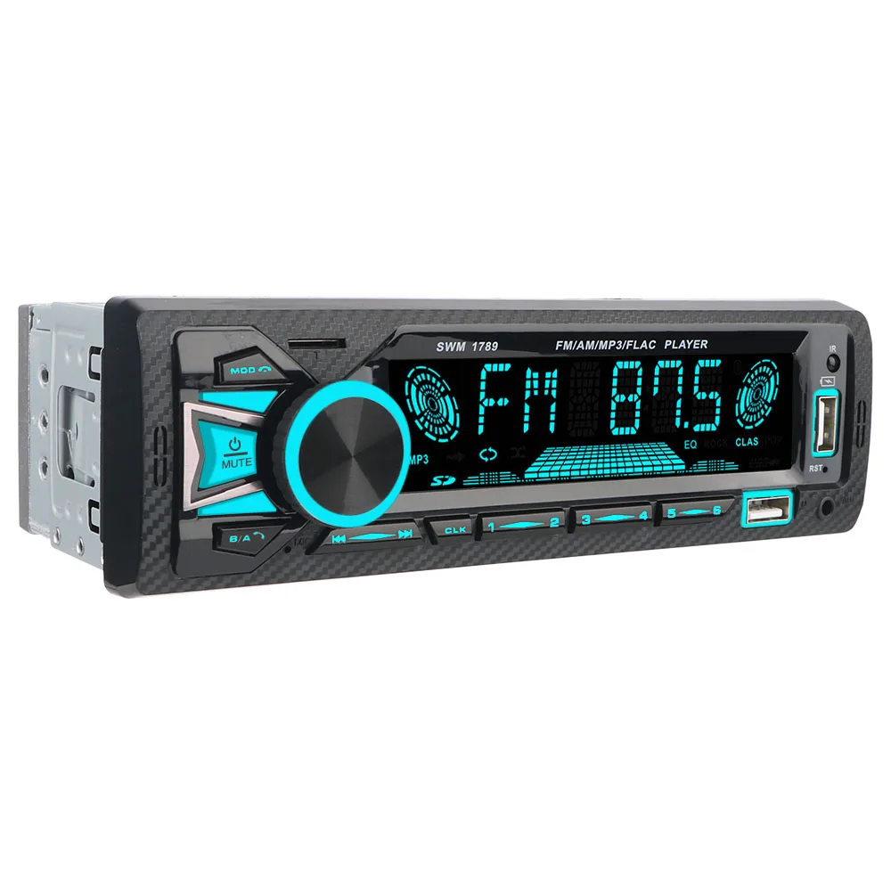 Car-Radio-Car-MP3-Player-Remote-Control-Multicolor-lighting-Digital-BT ...