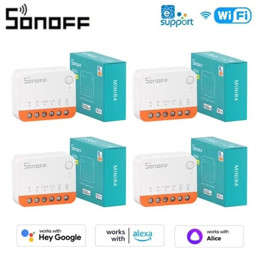 SONOFF-MINI-R4-M-dulo-Interruptor-WiFi-Controle-Sem-Fio-Casa-Inteligente-Alexa-Assistente-do ...