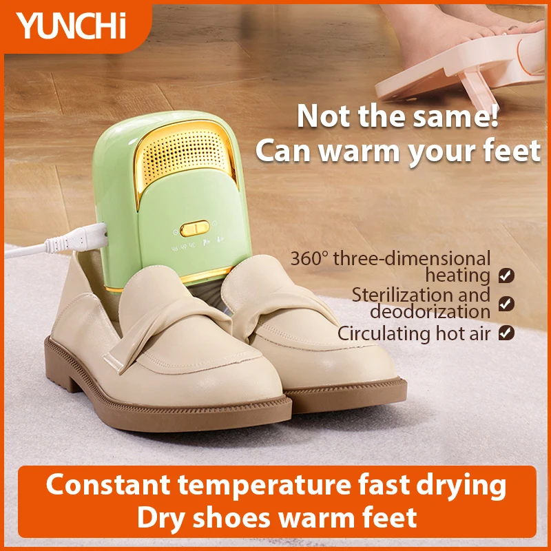 Household Shoe Dryer Heater Electric Deodorizing Shoe Dryers Multifunctional Quick Drying Feet ...