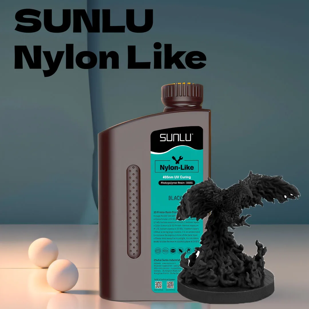 SUNLU-1KG-NylonLike-Resin-395-405nm-UV-Light-Curing-3D-Printing-Liquid ...