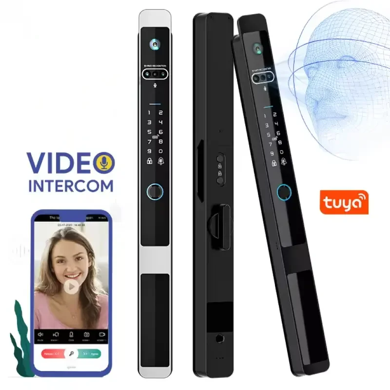 Camera video intercom Waterproof IP65 Automatic Slim Smart Aluminum ...