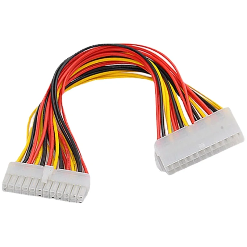 ATX-24-Pin-Male-To-24P-Female-PSU-Power-Supply-Extension-Cable-PC-Case ...