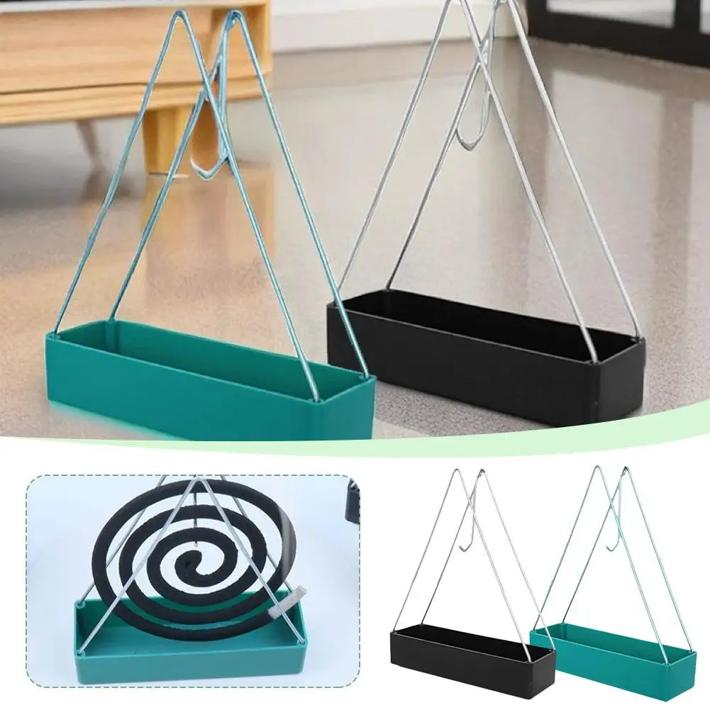 1pcs-Mosquito-Coil-Tray-Incense-Holder-Iron-Incense-Rack-For-Receiving ...