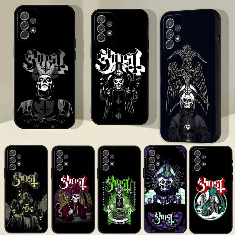 Ghost Heavy Metal Band Phone Case For Samsung Galaxy S23 S22 S10 S20 S30 S21 S8 S9 Pro Plus ...