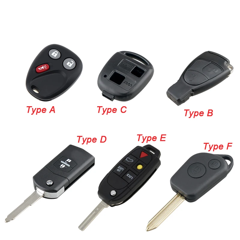 2-3-5-Buttons-Car-Key-Shell-Replacement-Car-Remote-Key-Fob-Smart-Key ...