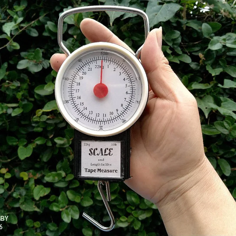 50LB-Portable-Mechanical-Dial-Scale-Hanging-Fish-Luggage-Kitchen-Scale ...
