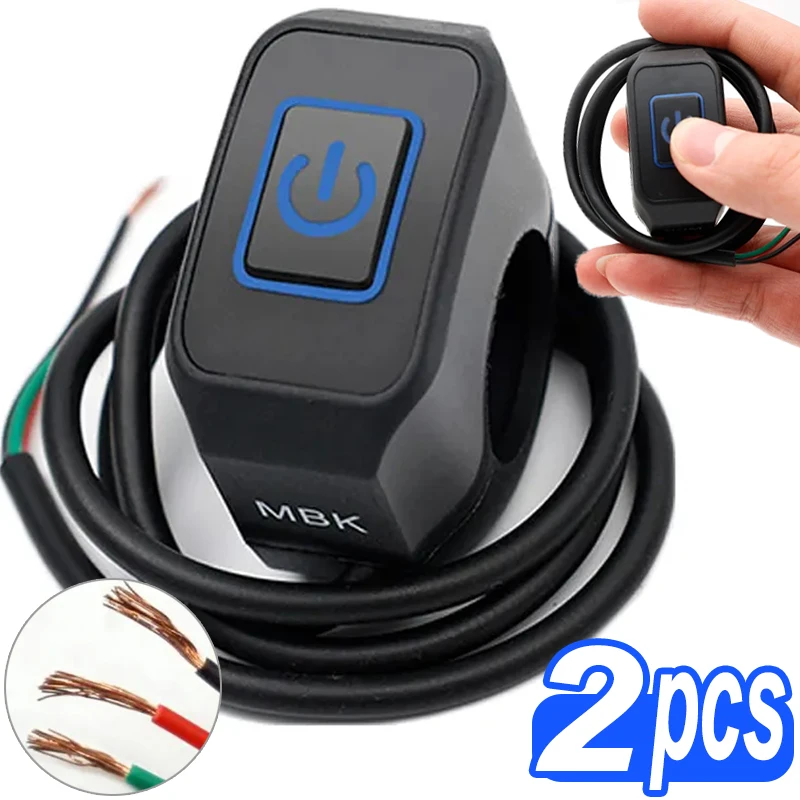 Motorcycle Waterproof Switch Handlebar Button Connector for Motorbike ...