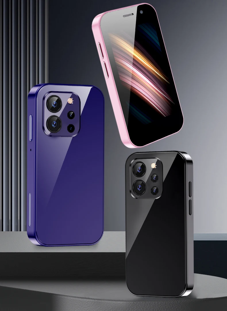 SOYES XS15 Pro 3.0 Inch 4G Mini Smartphone Android 9 Dual Sim Face ID ...