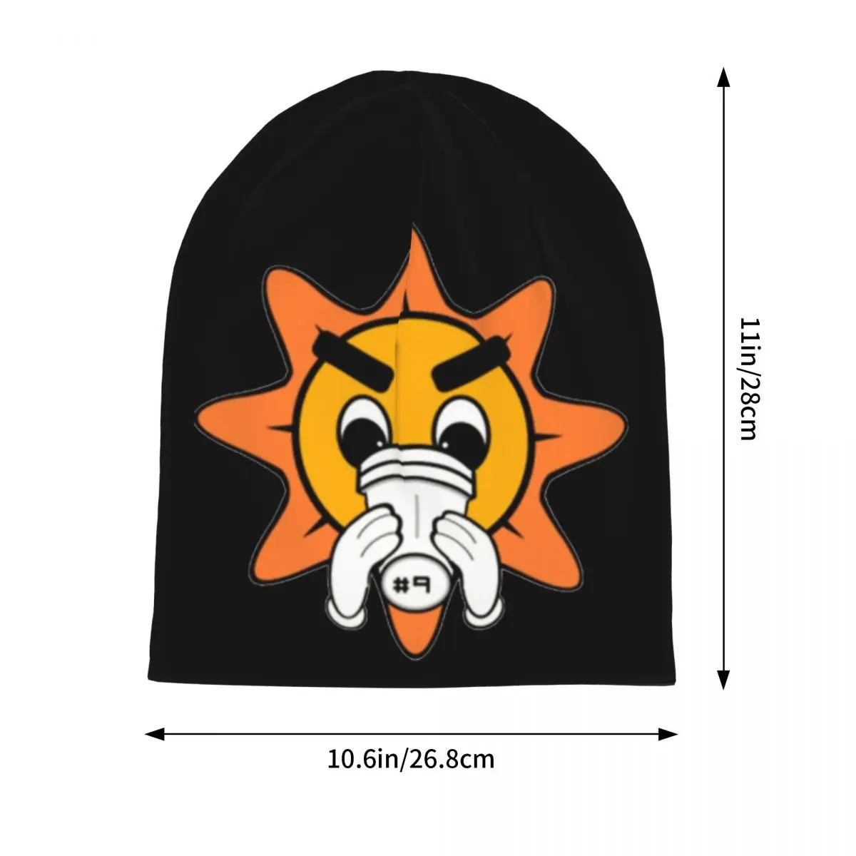 Glo Gang Sun Flames Beanie-